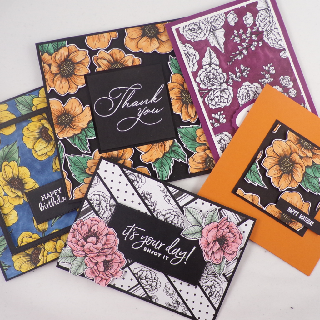 Adult Colouring Cards Video Tutorial with True Love DSP