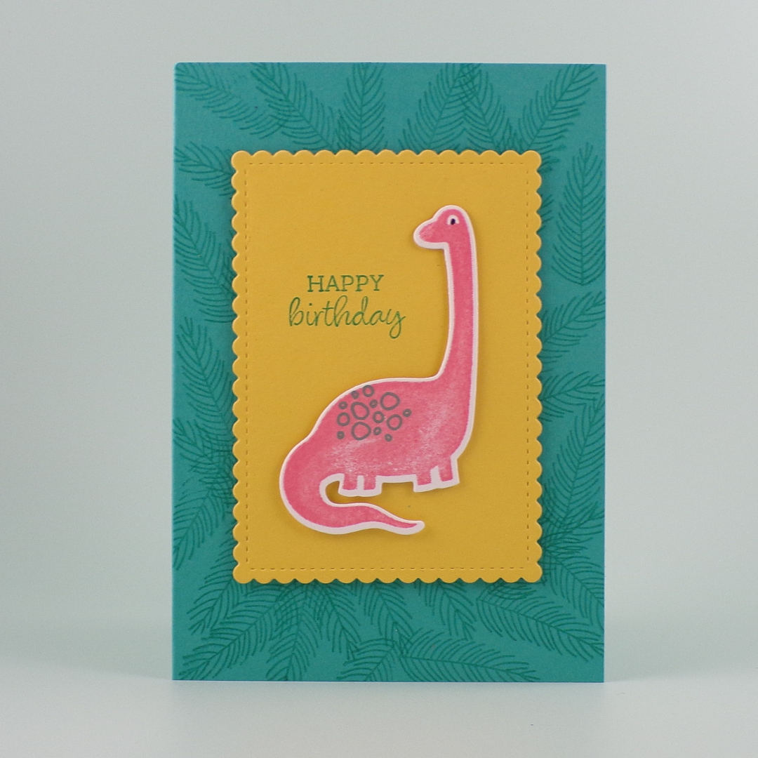 Dino Days - How to create 5 cute Dinosaur Cards