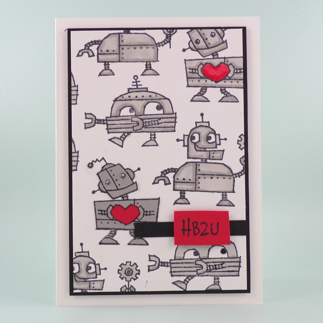 5 Ways to Create Cute Robot Cards with Nuts & Bolts