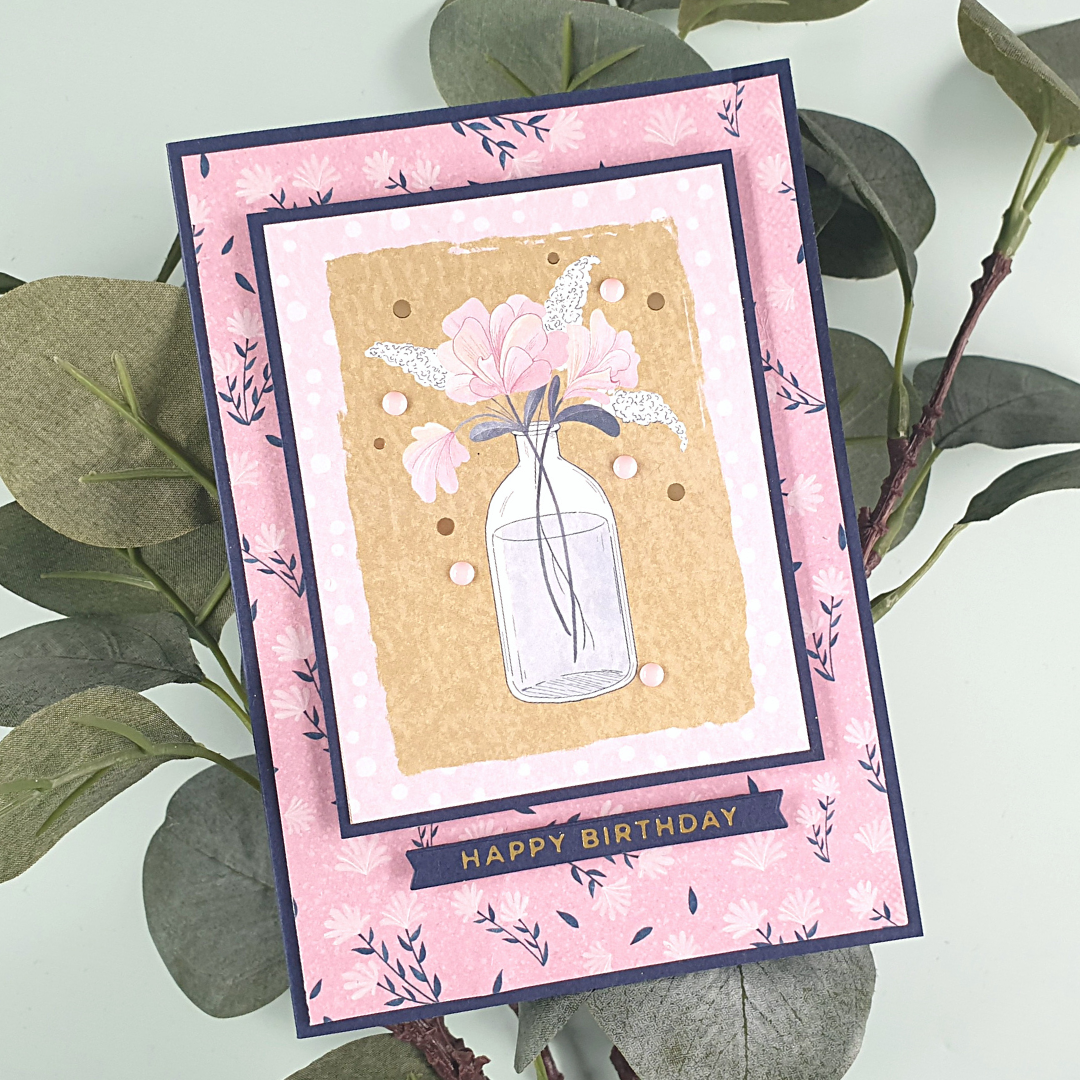 Using Topper or Panel Sheets from Paper Packs to create Cards