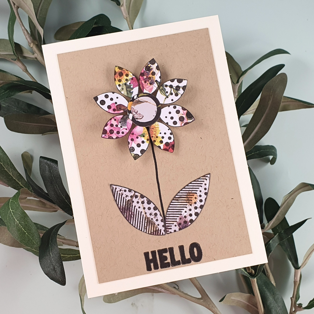 Paper Piecing with Patterned Paper to Create Beautiful Cards