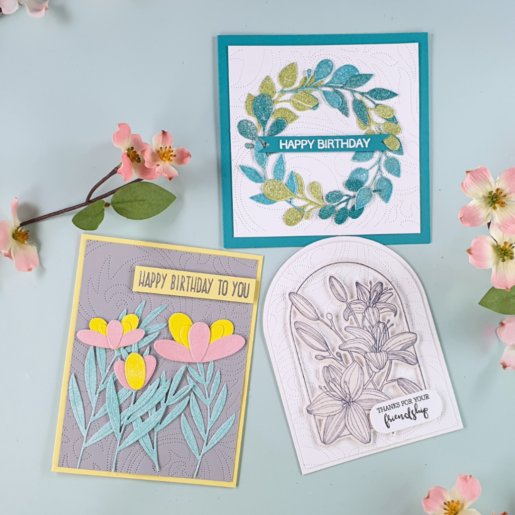 How to Transform White Cardstock Scraps with Heat Embossing