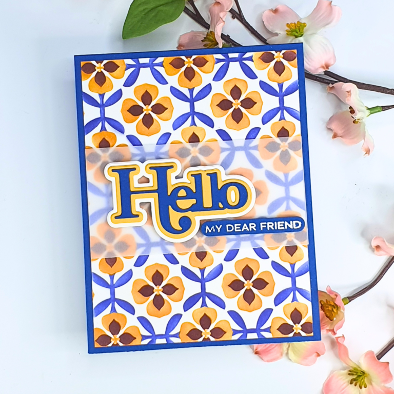 Create Stunning Card Designs With Stencils