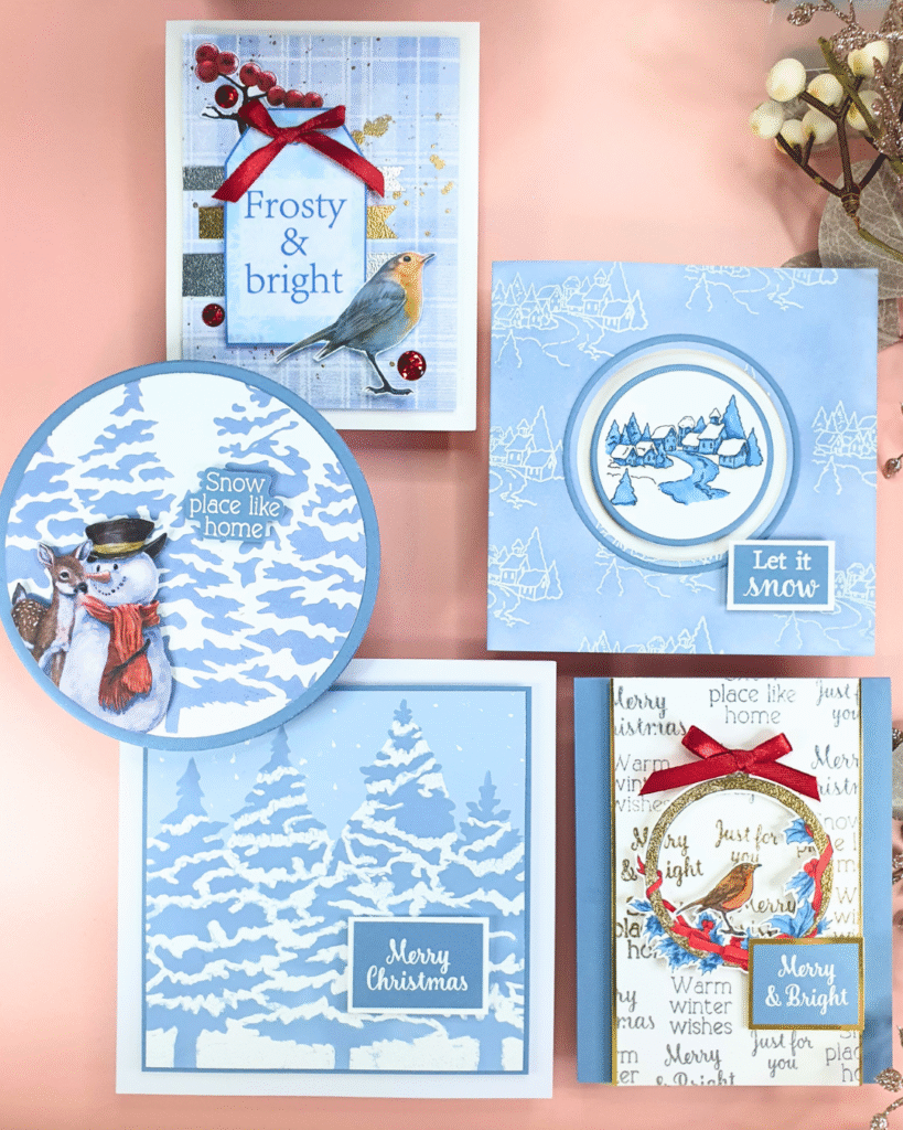 5 Ways to Make Stunning Heat Embossed Christmas Cards